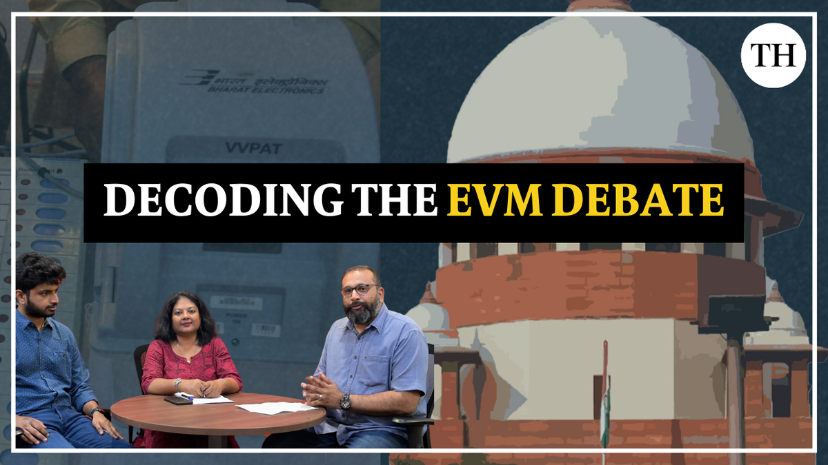 Watch | Decoding the EVM debate - The Hindu